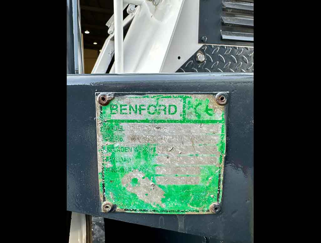 Terex Benford PT4000 4×4 | Machine Depo